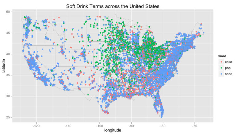 What's the more popular term: soda or pop? - FindersFree.com
